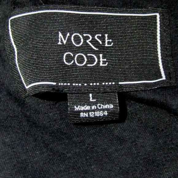 Morse Code | Jackets & Coats | Morse Code Black Gray Zip Front Jacket ...